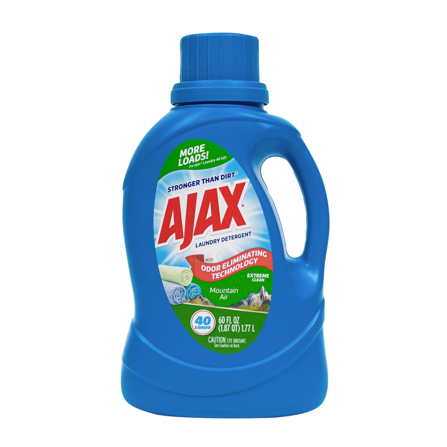 60 Oz Ajax Extreme Clean Laundry Detergent, Mountain Air - AJAXX36 ...