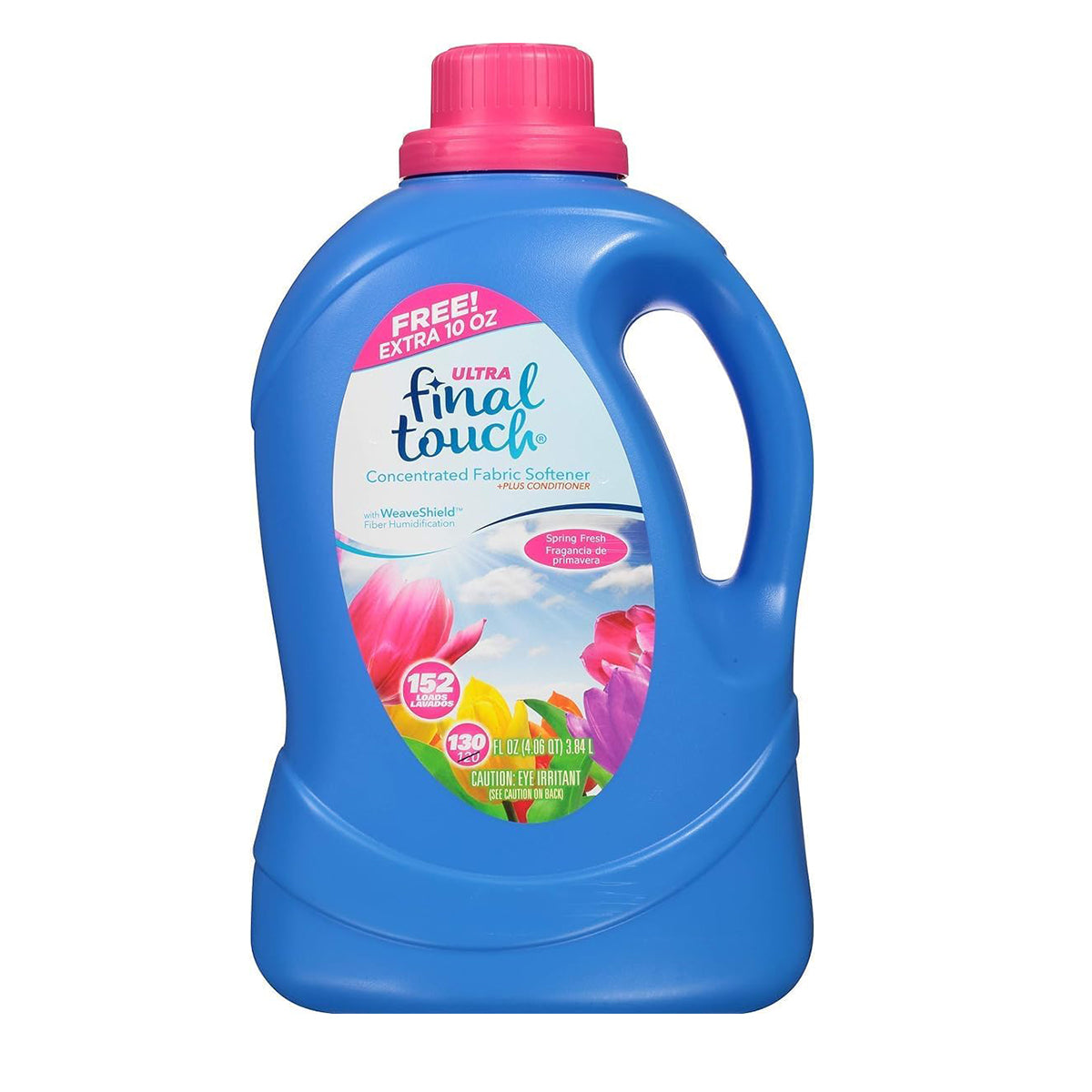 130 Oz Final Touch Ultra Spring Fresh Farbic Softener Plus Conditioner ...