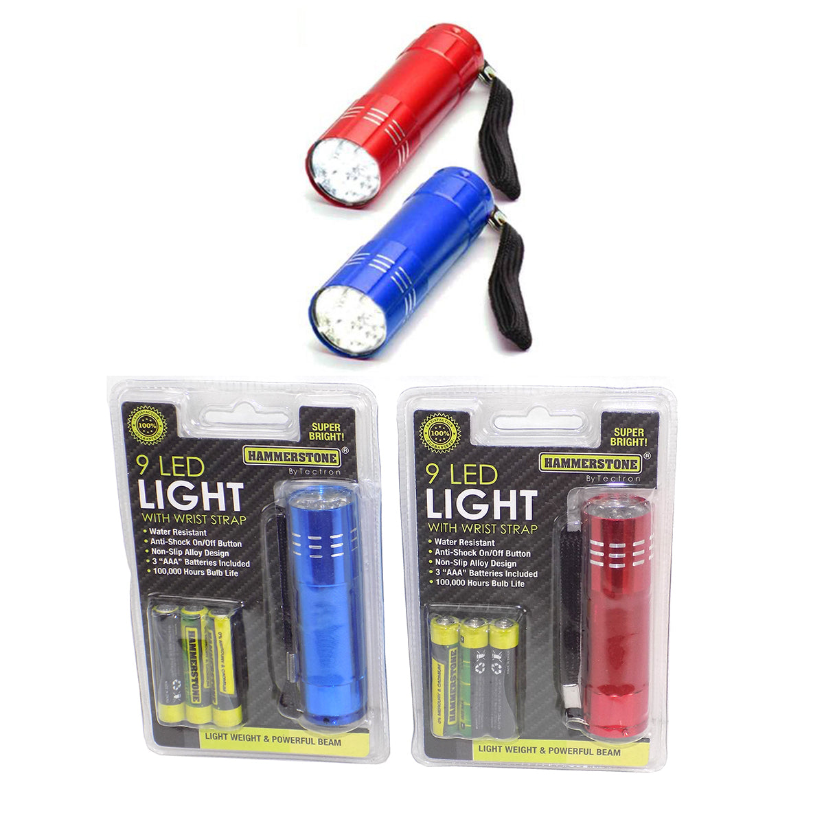 Heavy Duty 9 Led Flashlight - FL9LED– Tectron International