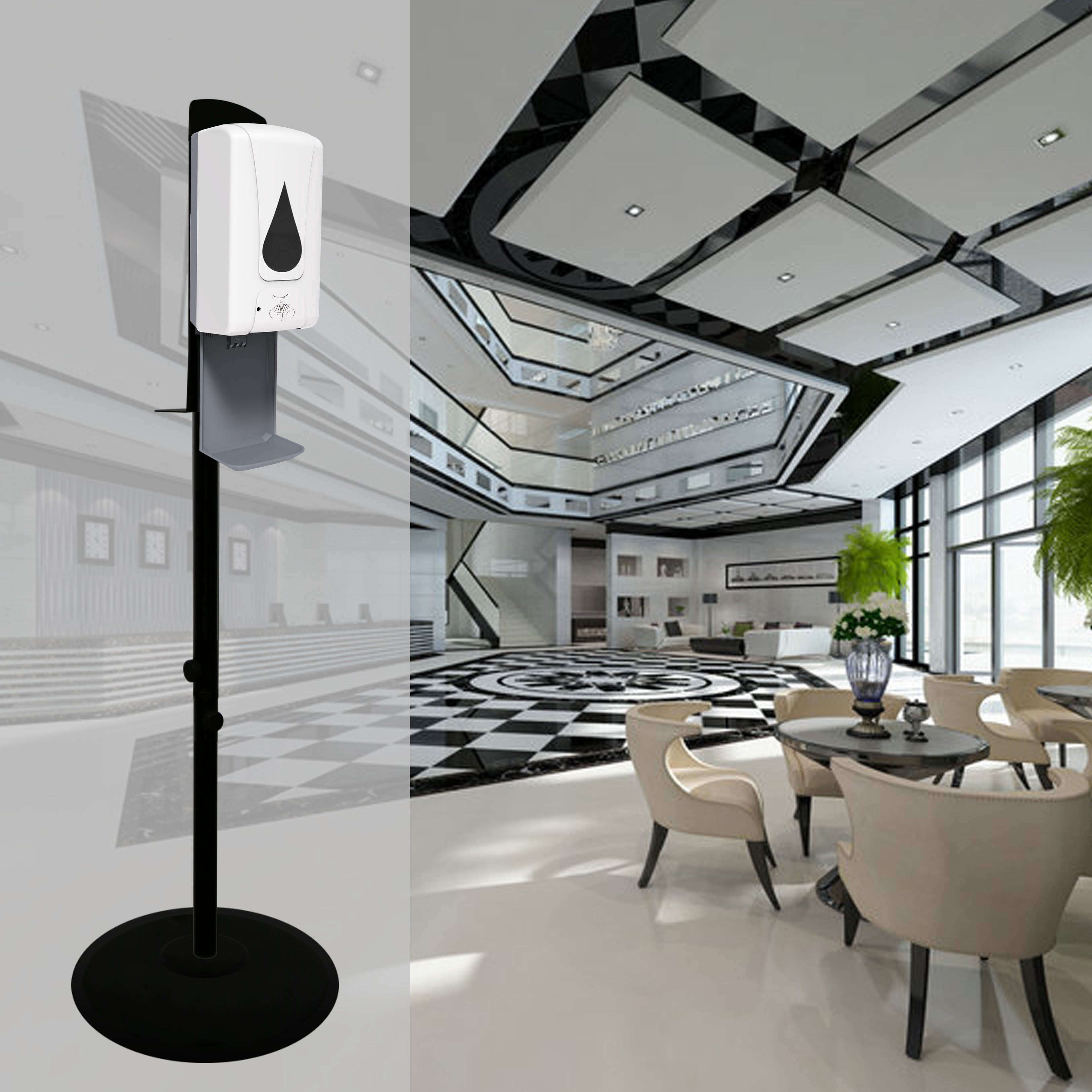Automatic Sanitizer Dispenser With Stand - MSTAND– Tectron International