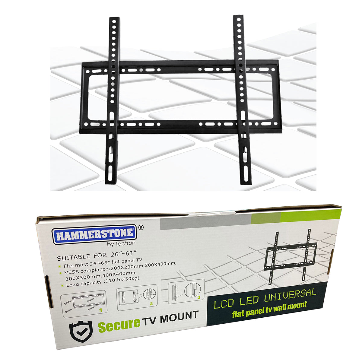 26 X 63 Inches TV Wall Mount Flat Panel - WM2663– Tectron International